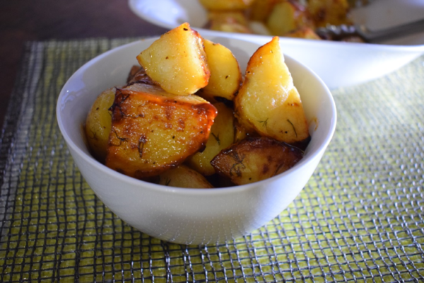 Honey Oven Roasted Potatoes – My Country Magic